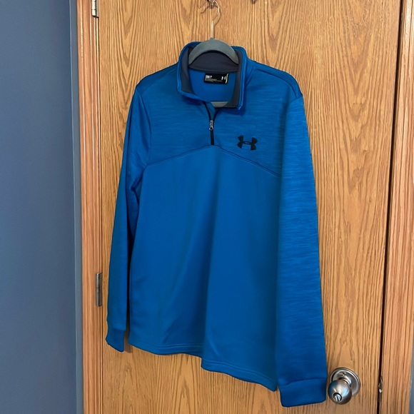 Under Armour | Shirts | Mens Royal Blue S Under Armor Sweatshirtjacket ...